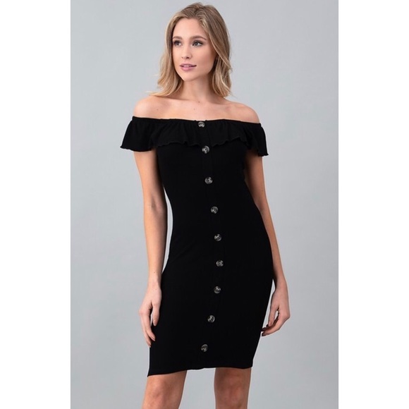 Dresses | Body Language Dress Black | Poshmark
